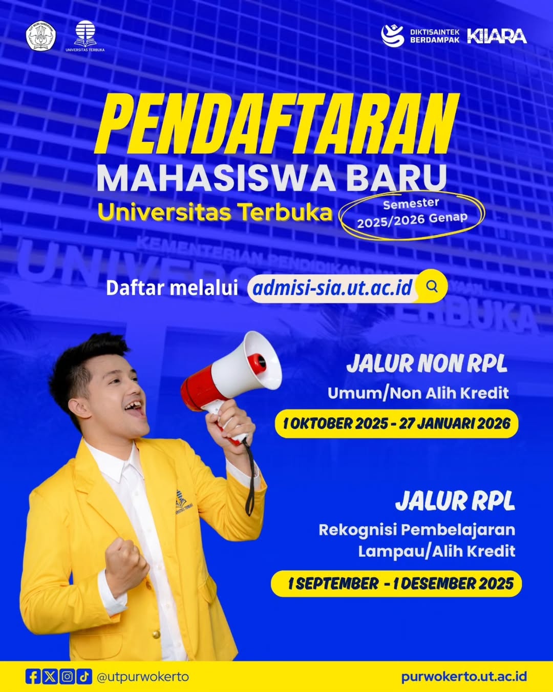 UT Purwokero Rilis Biaya Kuliah 2026 , Simak Daftar Lengkapnya! - Info ...